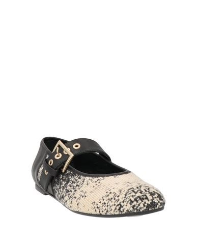 CastaÑer Ballet Flats In Textile Fibers And Leather