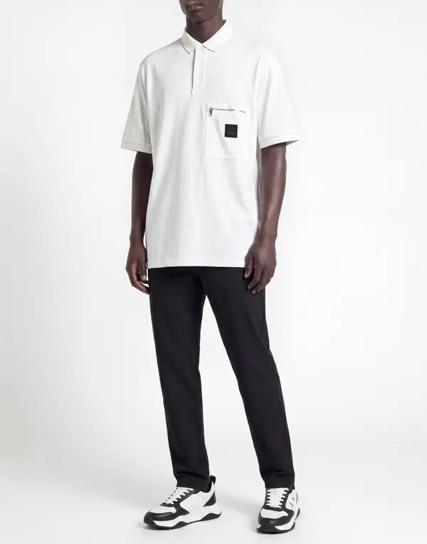 Armani Exchange Polo Shirt Size Cotton, Polyester