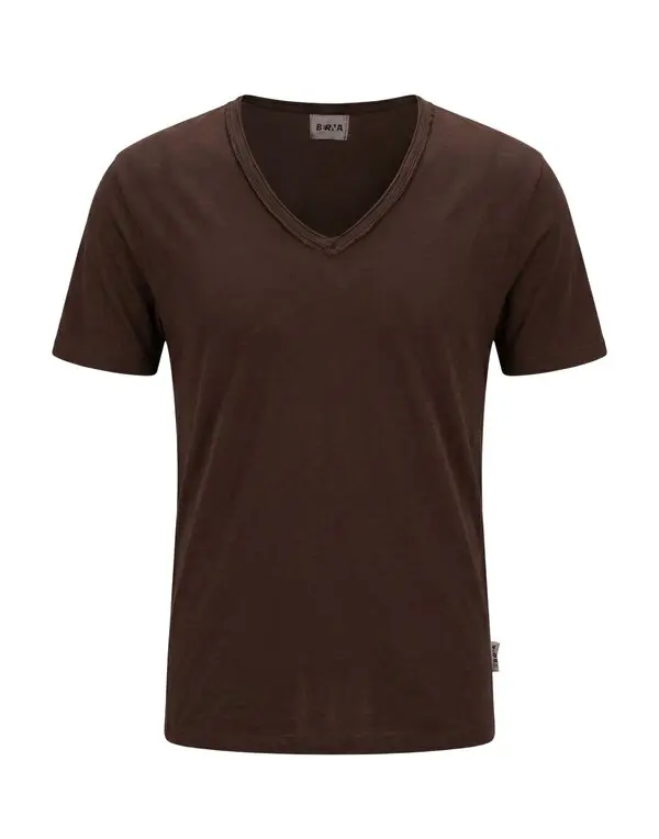 BERNA T-shirt Size Cotton - Chocolate Brown