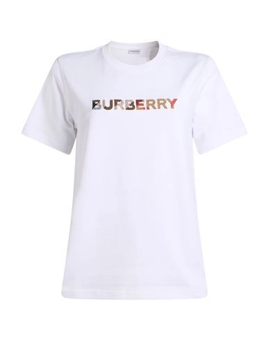Burberry Cotton T-shirt With Appliqué Logo