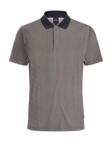 Armani Exchange Polo Shirt Size Cotton, Elastane - Navy