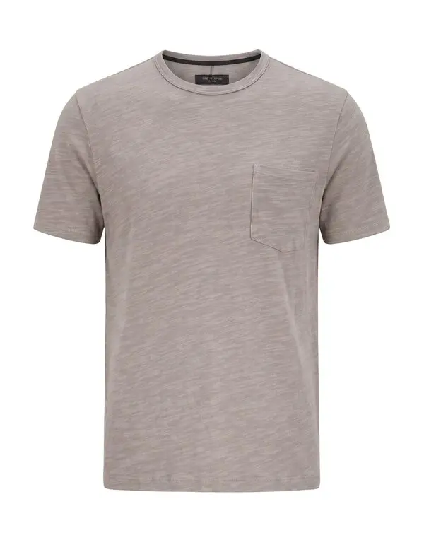 Rag & Bone T-shirt Size Cotton - Grey