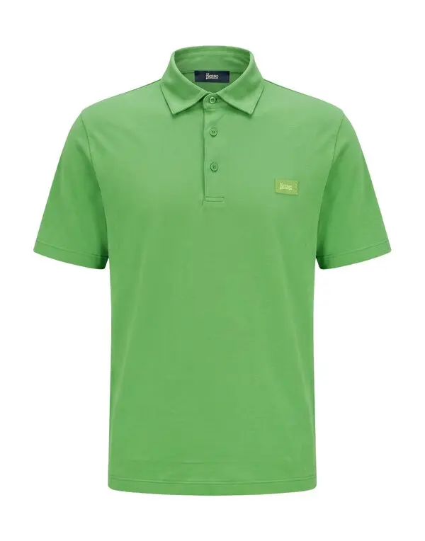 Herno Polo Shirt Size Cotton - Green