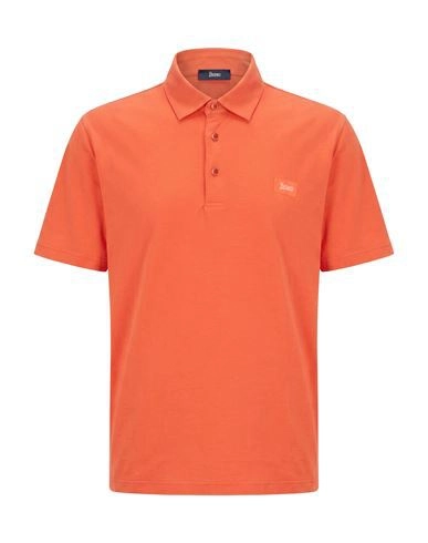 Herno Polo Shirt Size Cotton - Orange