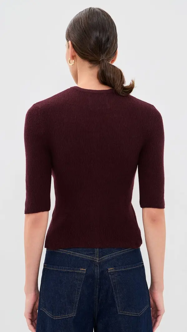 Citizens Of Humanity Tabitha Cardigan Sweater - Burgundy