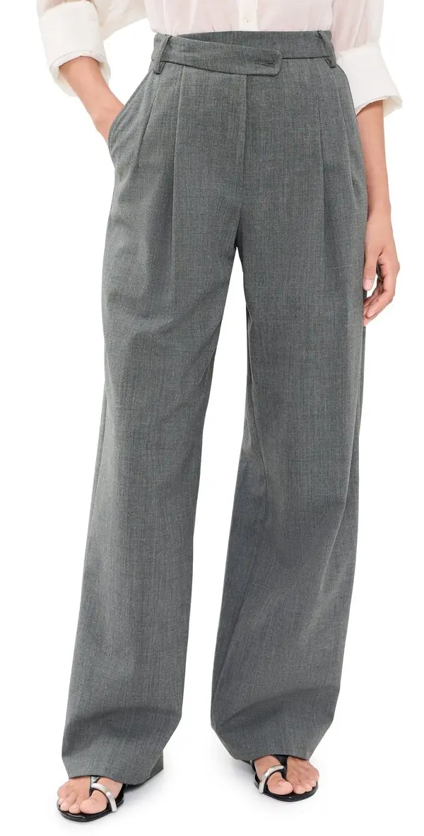 THE LATEST Dina Gabardine Trousers