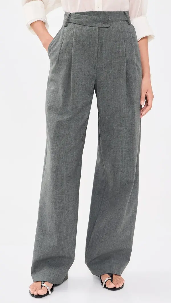THE LATEST Dina Gabardine Trousers