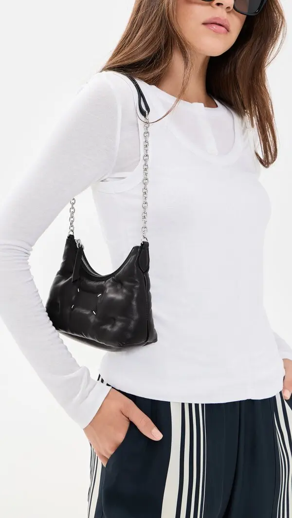 MAISON MARGIELA Glam Slam Micro Hobo Bag