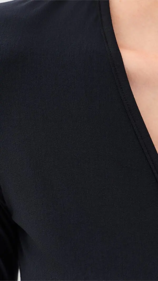 Commando Butter Wrap Top With Thumbholes