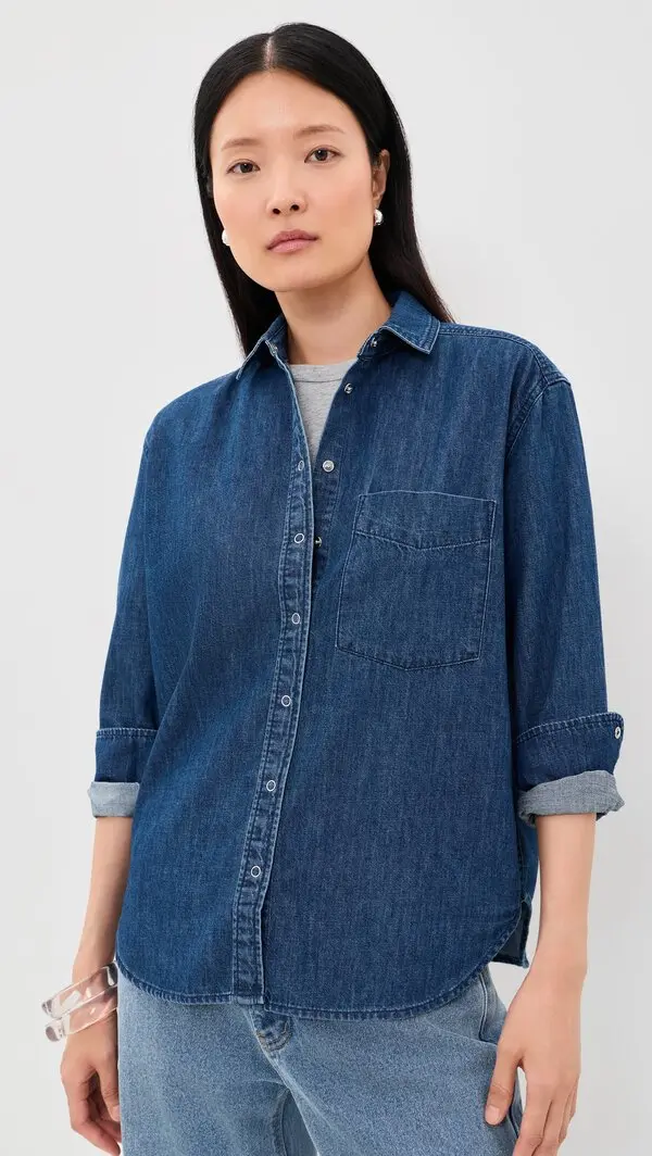 Ayr The Deep End Button Down
