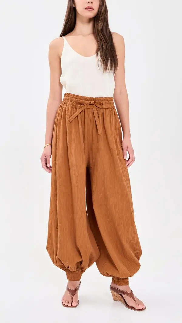 Rodebjer Ramia Textured Weave Pants