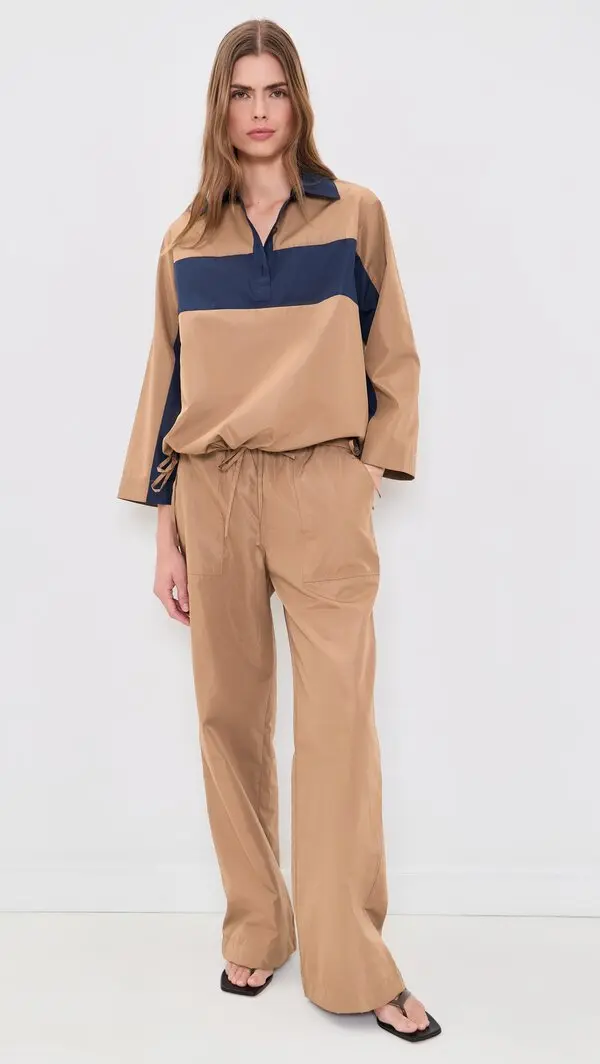 Rag & Bone Rugby Shirt With Drawstring Hem