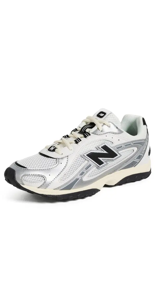 NEW BALANCE 204l Sneakers M 4/ W - Silver Metallic/black