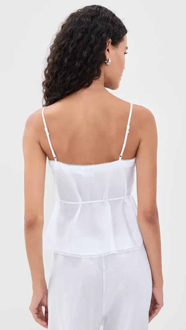 LESET Yoko Lace Tank Top