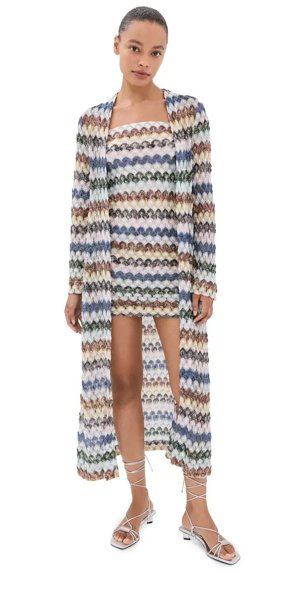 Missoni Long Cardigan - Multi Light Version