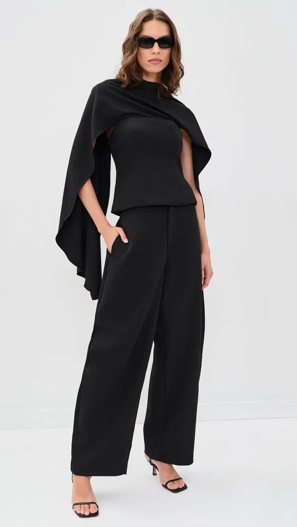 Line & Dot Scout Drape Top
