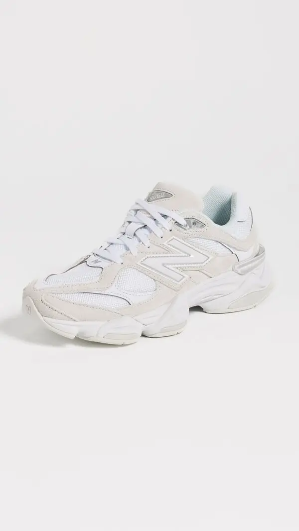 NEW BALANCE 9060 Low Top Sneakers - Grey/white