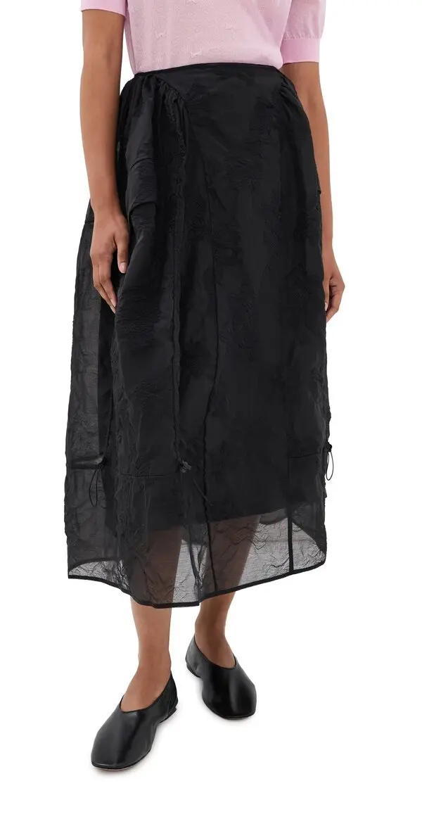 Cecilie Bahnsen Fuana Skirt - Black