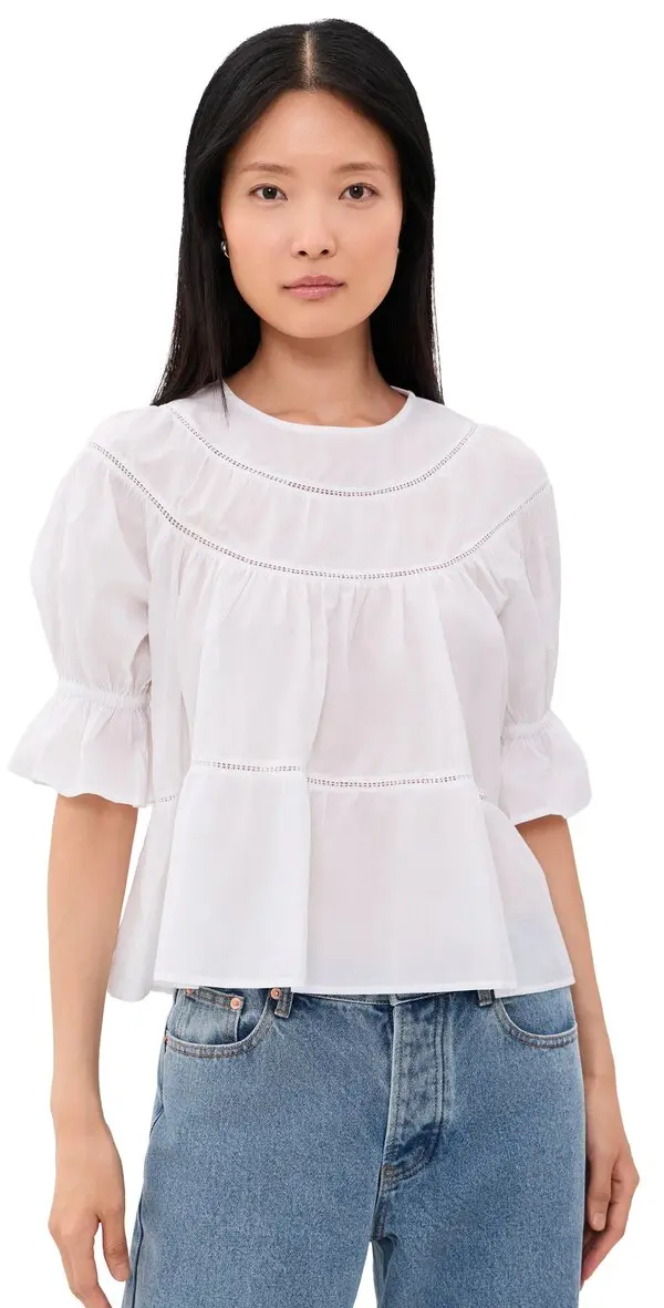 Merlette Sol Blouse - White
