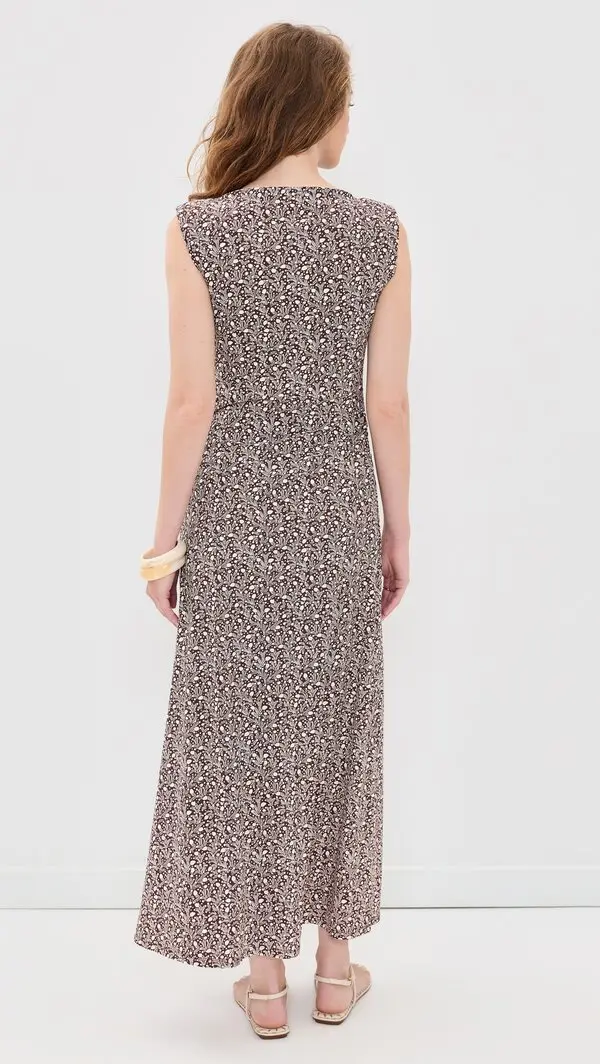 Hill House Home Sloane Maxi Dress - Ditsy Thistle