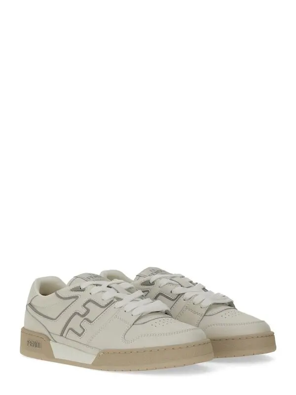 Fendi Low Top Sneakers - White