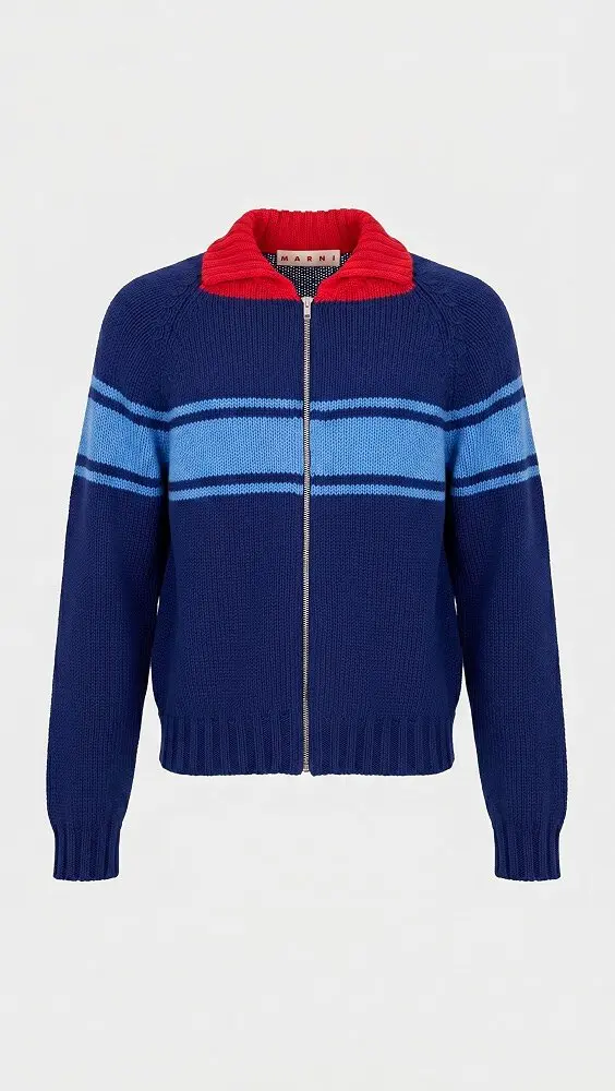Marni Stripe Cardigan