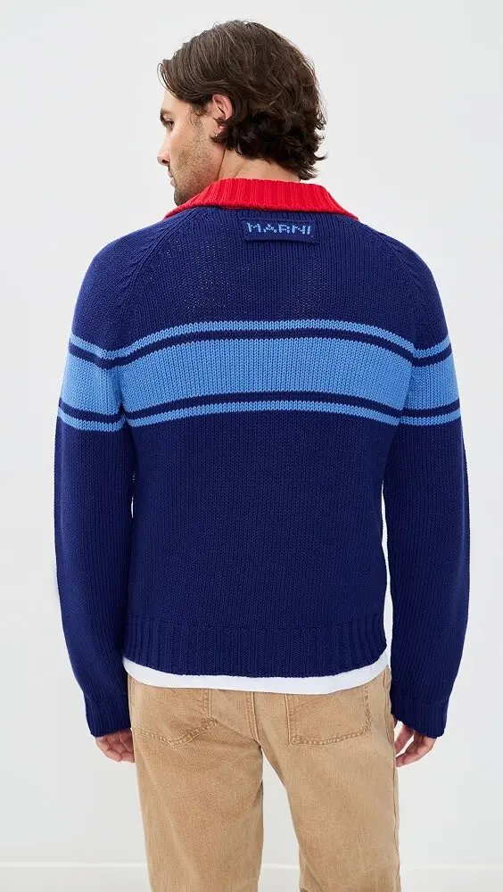 Marni Stripe Cardigan