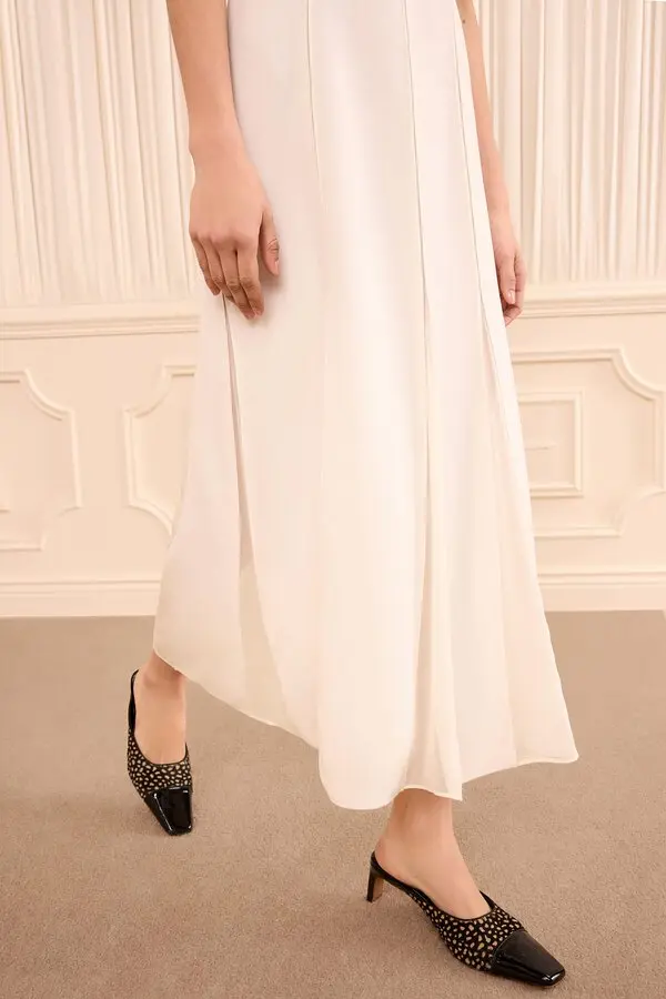 Ulla Johnson Laure Sleeveless Midi Dress - Pearled Ivory
