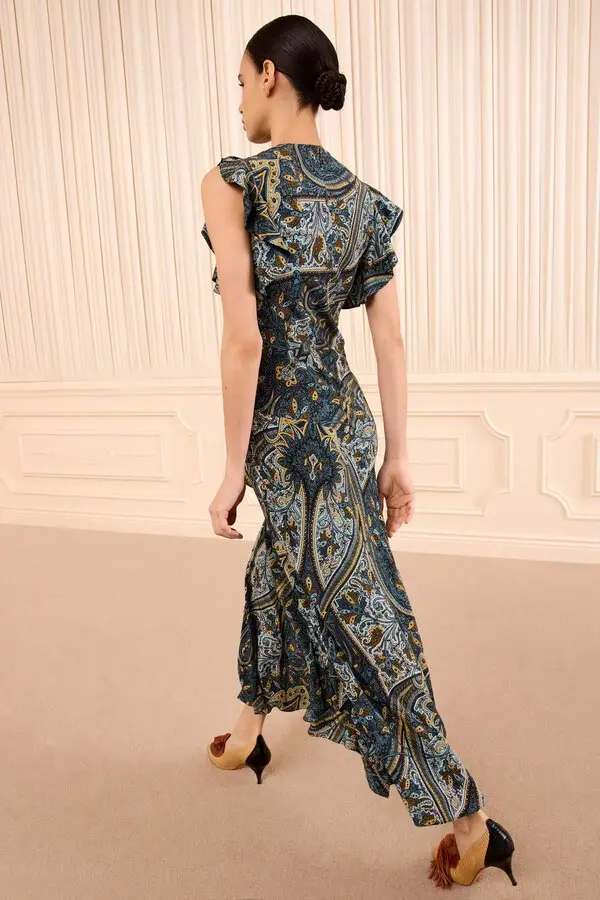 Ulla Johnson Ameline Sleeveless Silk Dress