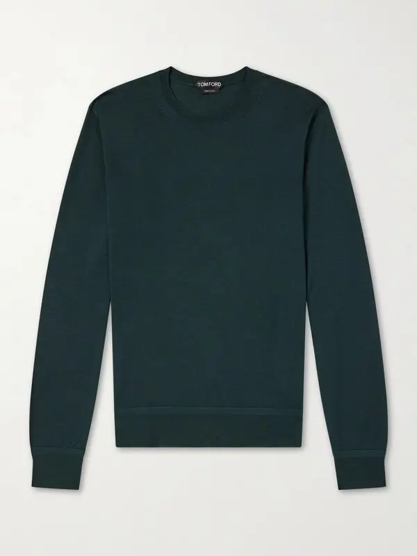 TOM FORD Cashmere And Silk-blend Sweater