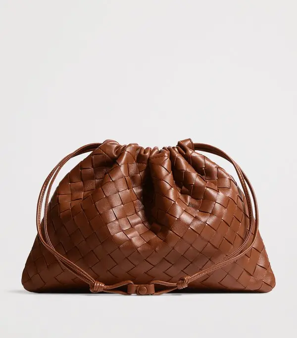 Bottega Veneta Leather Dustbag Shoulder Bag