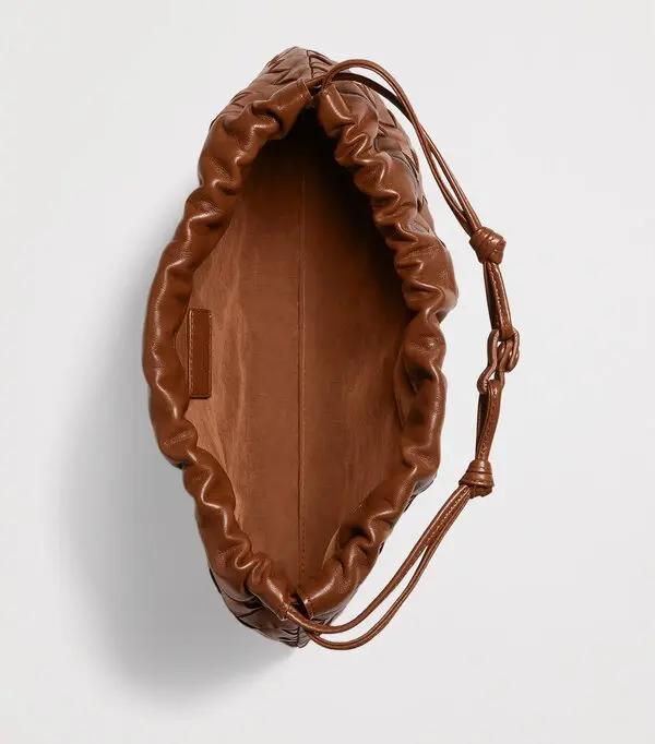 Bottega Veneta Leather Dustbag Shoulder Bag