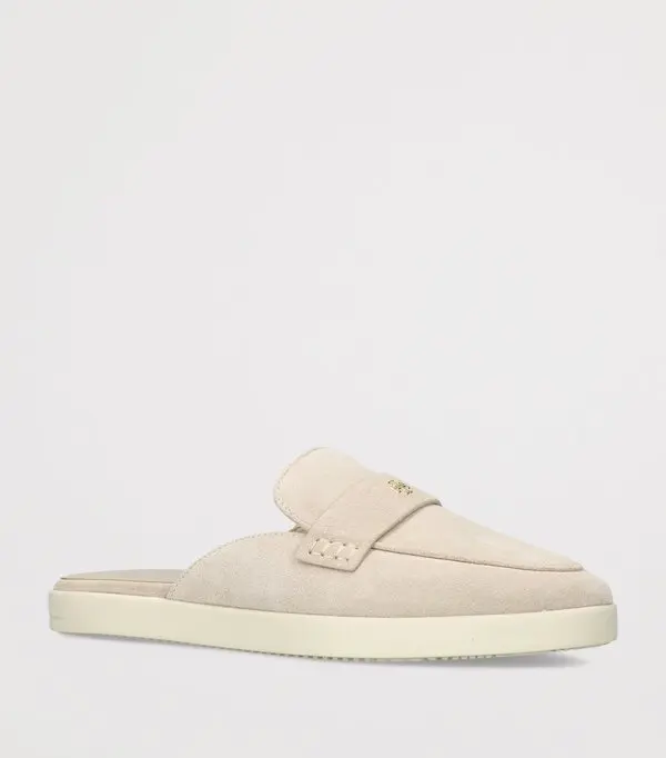 Tory Burch Suede Ballet Sport Mules