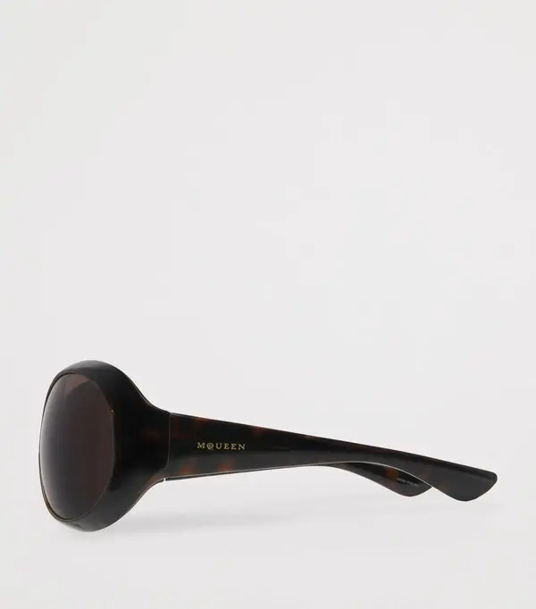 Alexander McQueen Round Kate Sunglasses