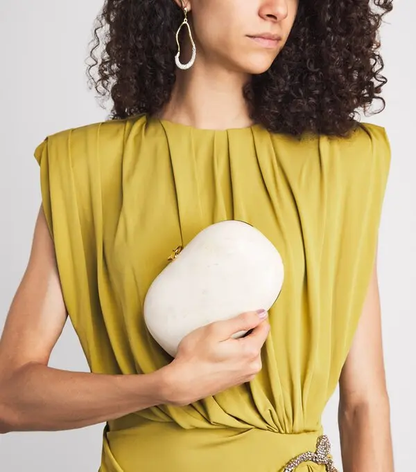 Jeffrey Levinson Oval Elina Clutch Bag