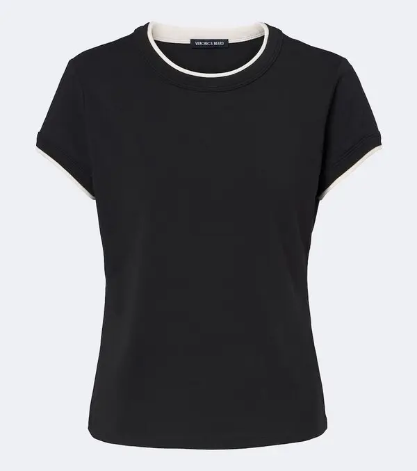 Veronica Beard Devin Cotton-blend T-shirt