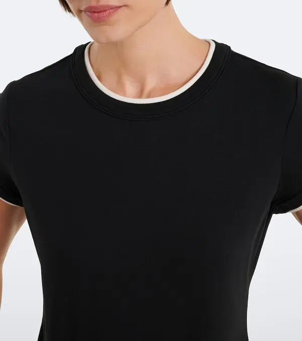 Veronica Beard Devin Cotton-blend T-shirt