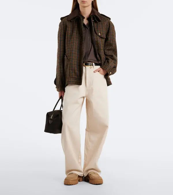 Hogan Suede Platform Loafers