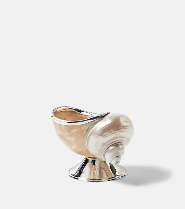 TAVARES 1922 Sterling Silver And Shell Sugar Bowl