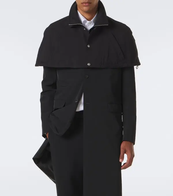 Prada Re-nylon Cropped Cape