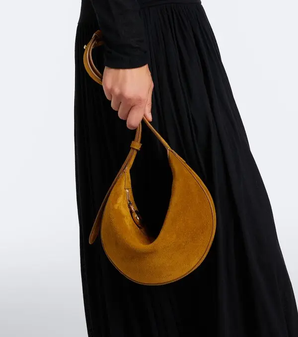 JOSEPH Suede Shoulder Bag - Brown