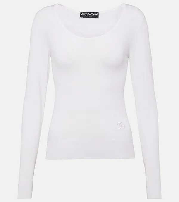 Dolce & Gabbana Silk-blend Sweater