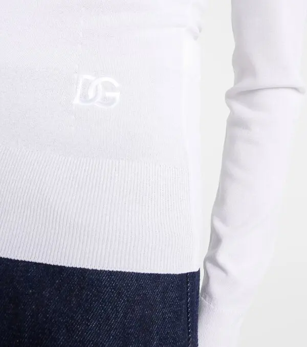 Dolce & Gabbana Silk-blend Sweater