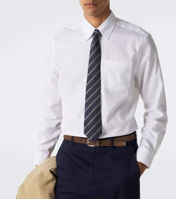 Dunhill Striped Cotton Shirt