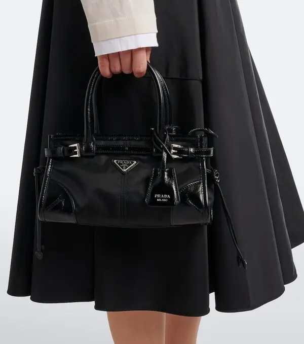 Prada Bonnie Small Re-nylon Top-handle Bag