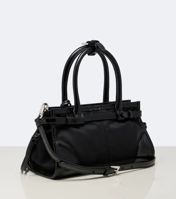 Prada Bonnie Re-nylon Top-handle Bag - Black