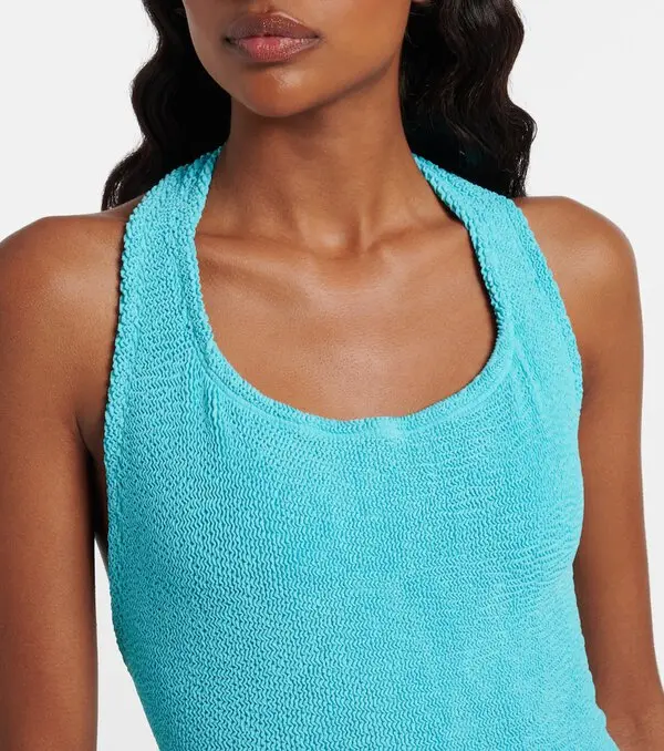 Hunza G Sandy Halterneck Swimsuit
