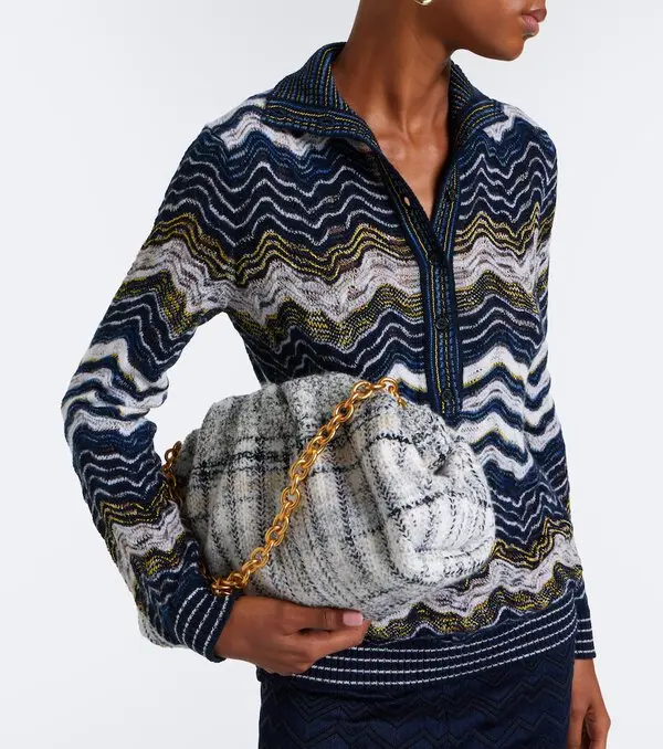 Missoni Large Knitted Clutch