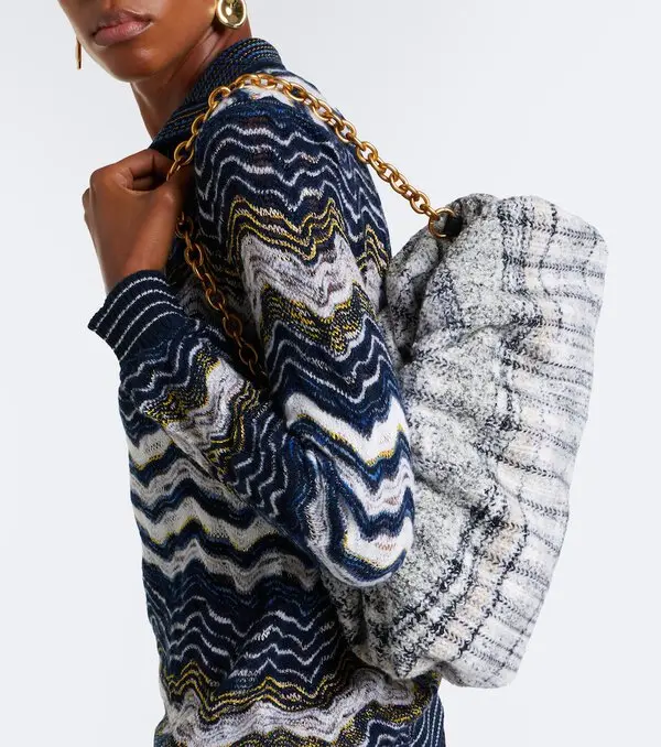 Missoni Large Knitted Clutch