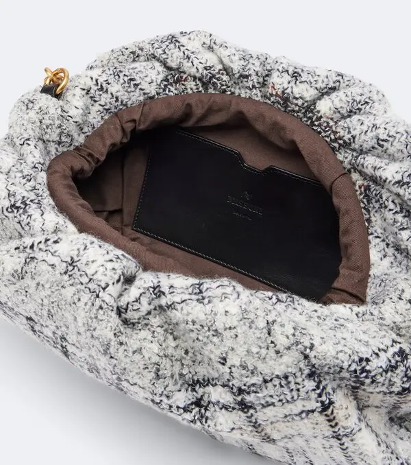 Missoni Large Knitted Clutch With Chain Strap